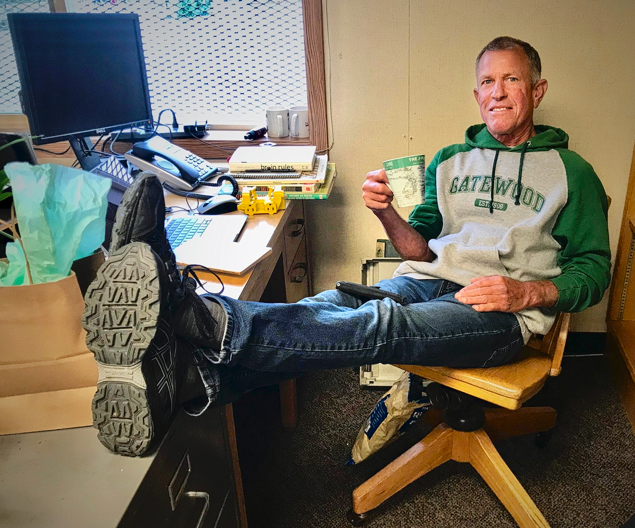 The art of retirement: Beloved teacher Brian Gaynor goes out with ...